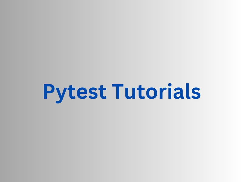Glinteco Blog Python Pytest Introduction