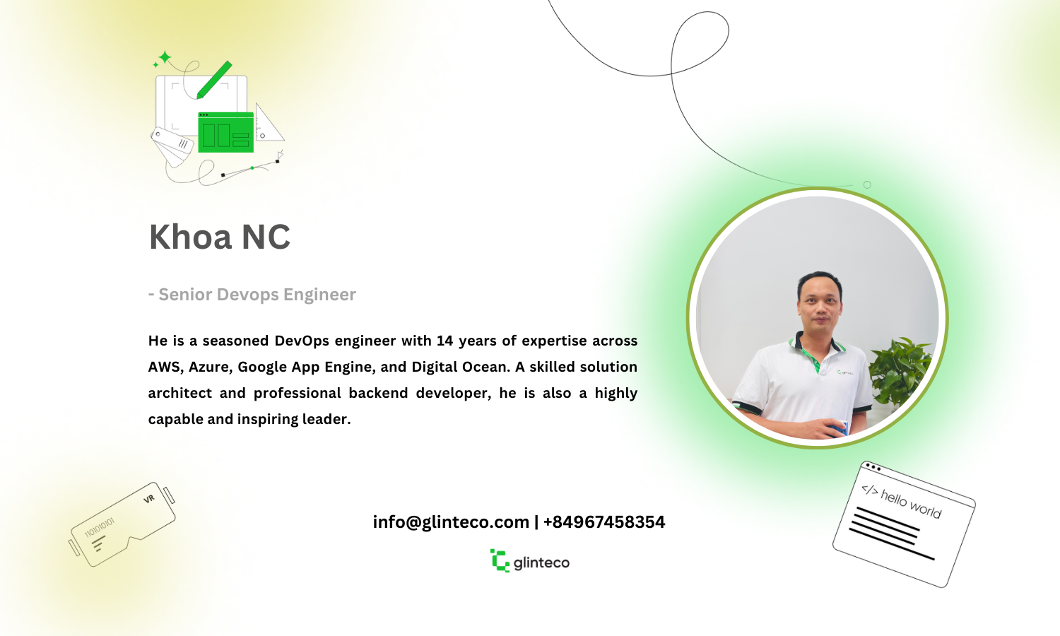 Glinteco Blog Meet Nguyen Cong Khoa The Devops Expert And Data Scraping Pro With 14 Years
