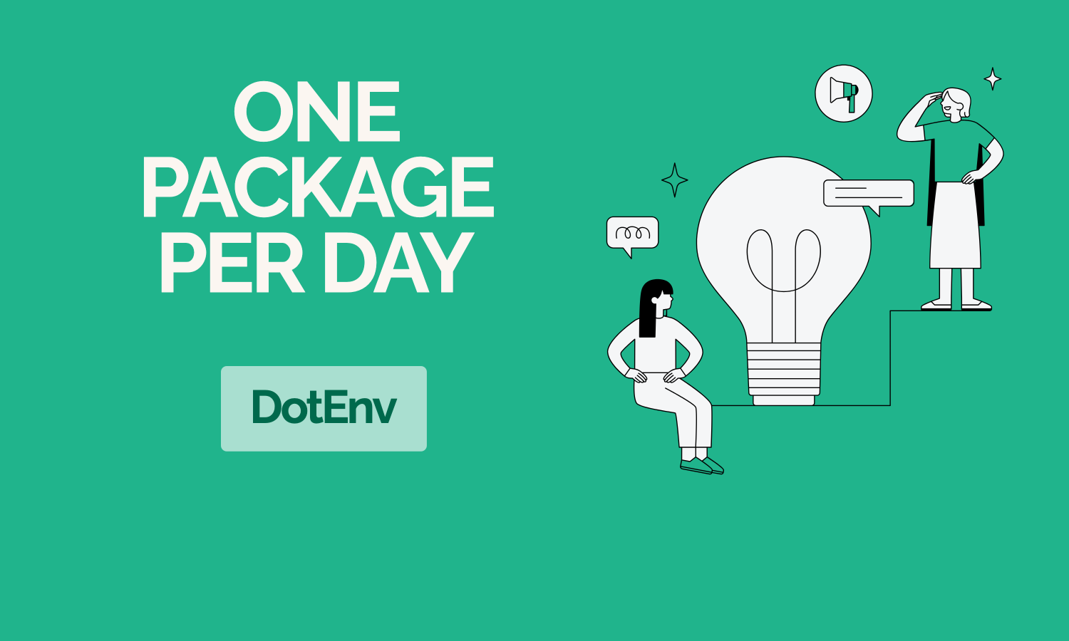 [One Package Per Day] Keep Secrets Safe and Clean with dotenv